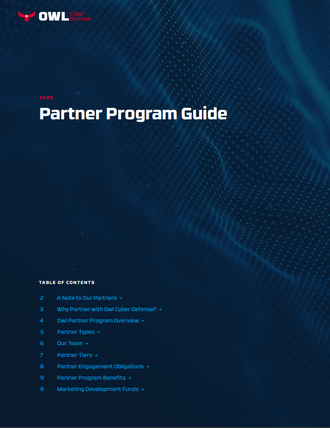 Owl Partner Program Guide | Owl Cyber Defense