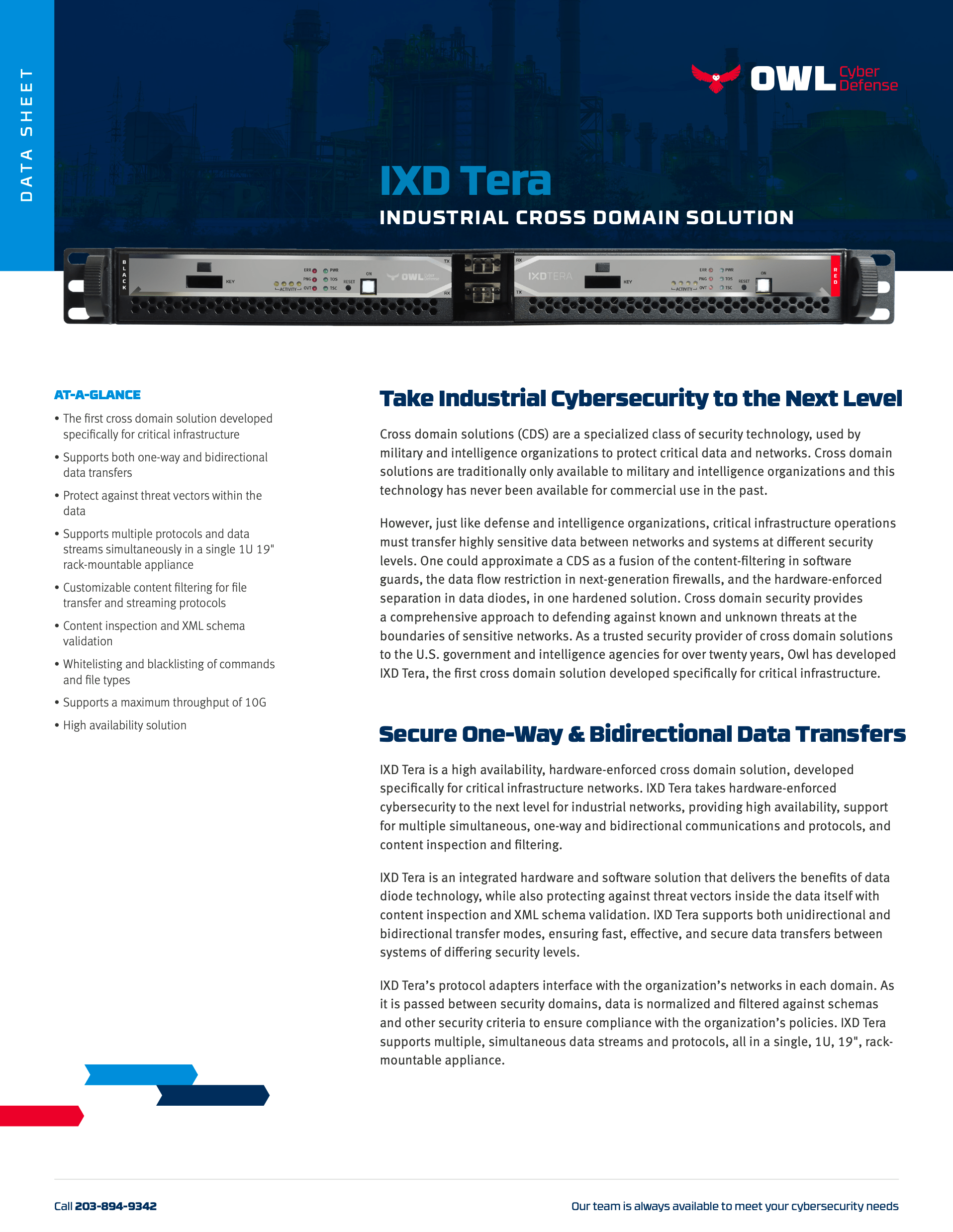 Securely Replicate Pi System Data Across Segmented Networks Owl Cyber Defense